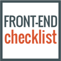 Front-End Checklist - thedaviddias Tech Stack